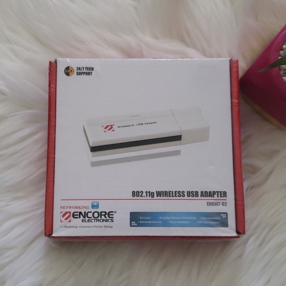 Encore Jeans | Accessories | Encore Electronics White Wireless G Usb ...